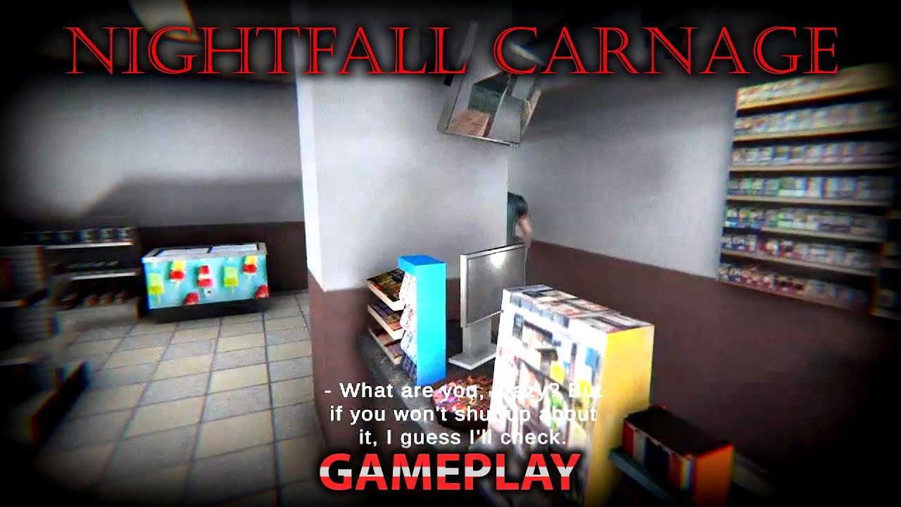 Nightfall Carnage - Indie Horror Game(GAMEPLAY) - YouTube
