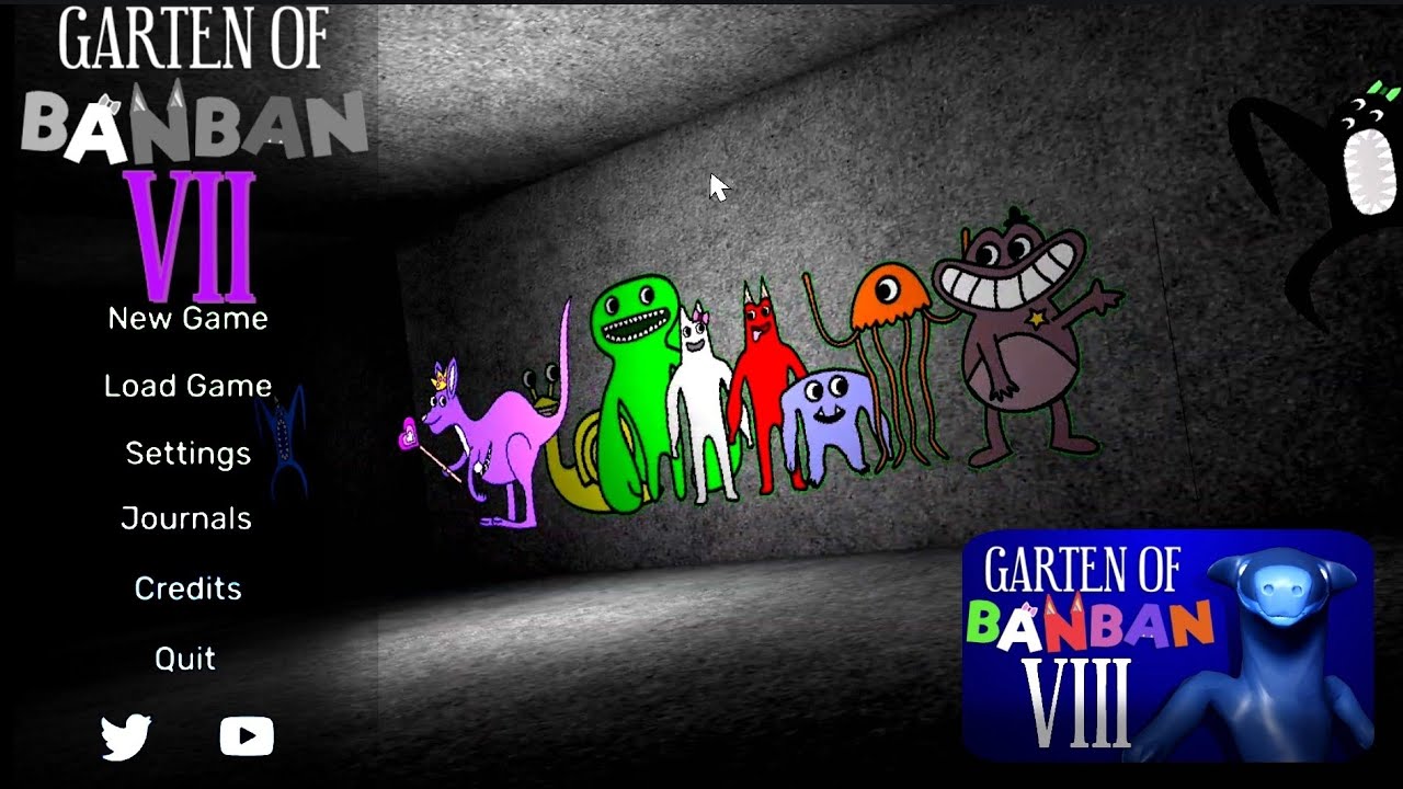 Garten Of Banban 7 - Menu ( Concept ) - YouTube