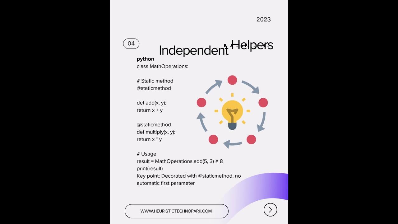 Python Class, Static, & Instance Methods Explained! | OOP Demystified ...