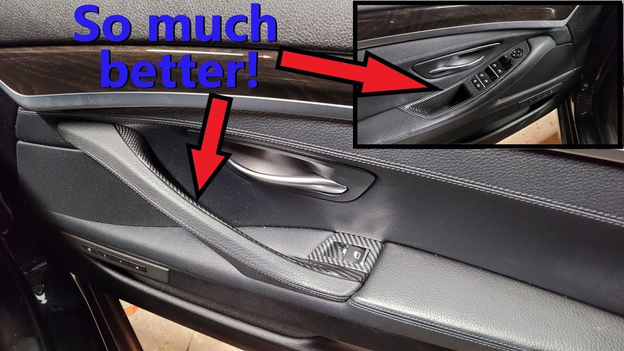 How to replace BMW interior door handles! - YouTube