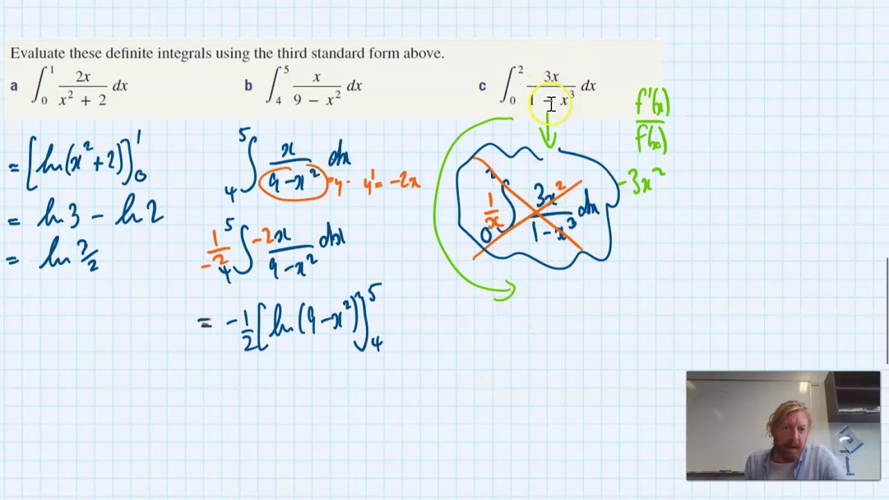 Integrating Reciprocal functions and log - YouTube
