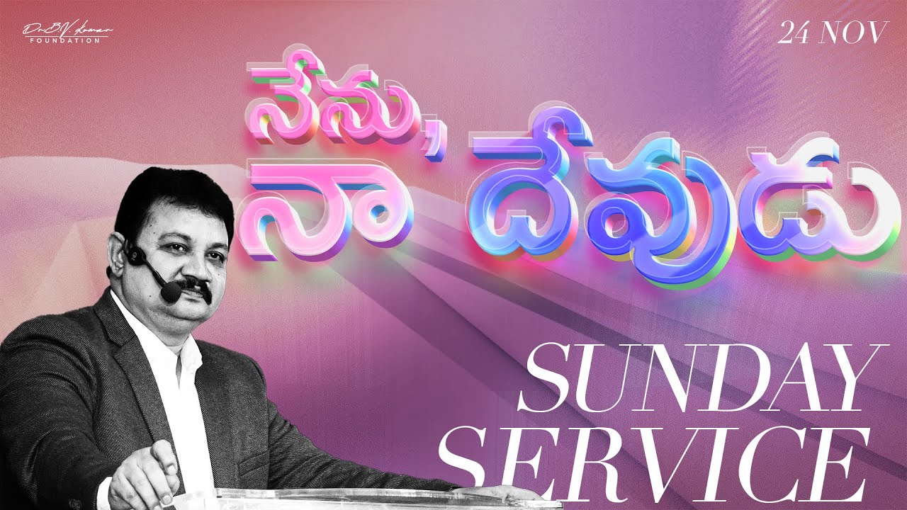 Sunday Service || 8:00AM || 24th Nov 2024 || Live Streaming || Dr.B.V ...