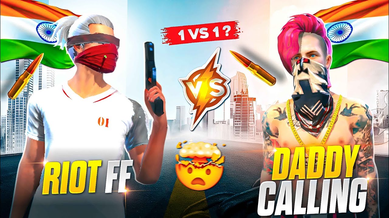 RIOT FF VS DADDY CALLING || REVENGE ☠️ - YouTube