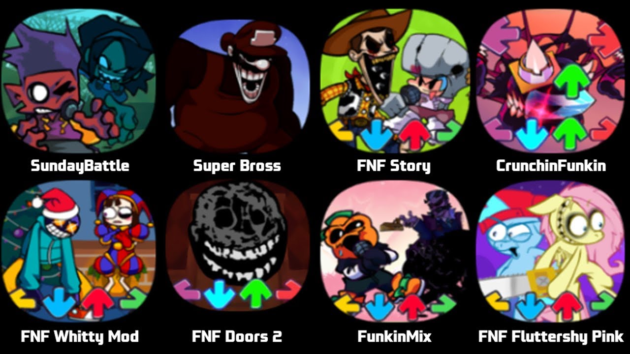FNF Vote or Lose, WBNS X FNF V1, FNF Free The End, FNF Uncoordinated ...