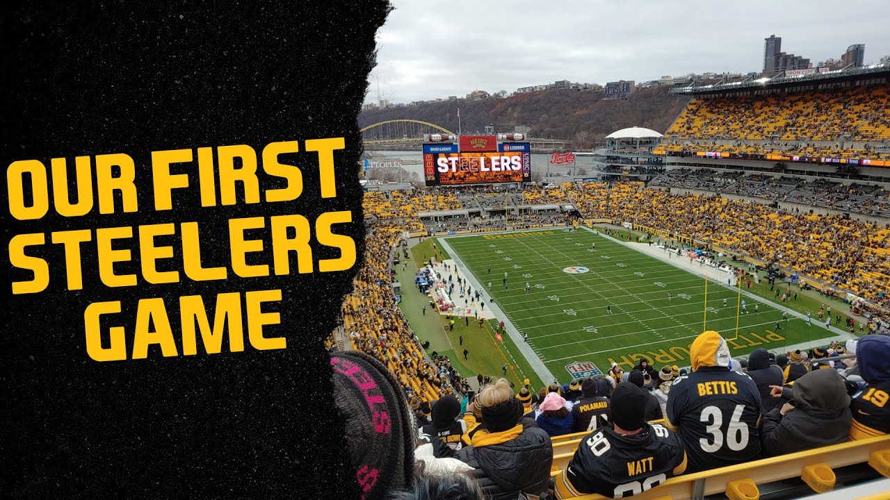 Our First Steelers Game | Pittsburgh Trip - YouTube