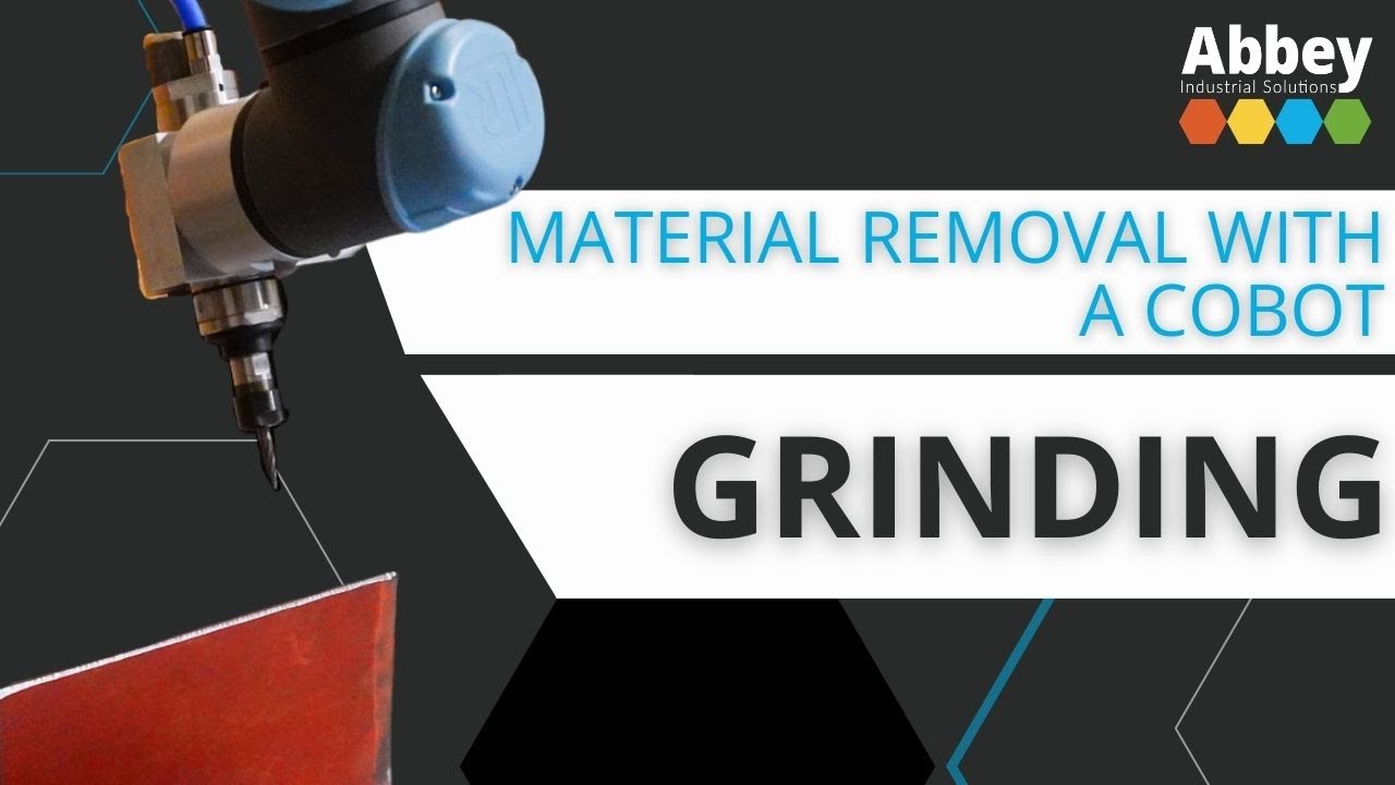 Material Removal Cobot grinding - YouTube