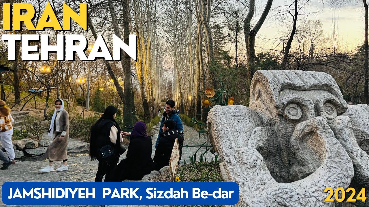 IRAN Vlog 🇮🇷 Nature Day Celebration in Sizdah Be-dar in Jamshidiyeh ...