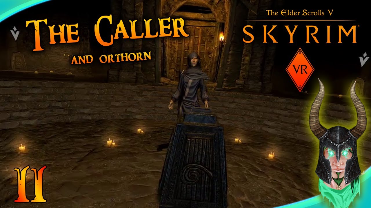 MEETING THE CALLER | SKYRIM VR RP MODDED - YouTube