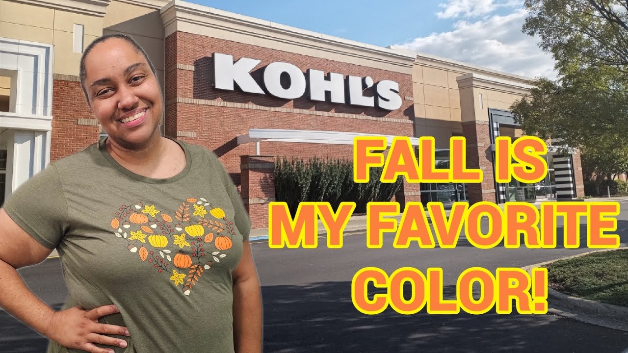 Great finds at Kohl's! Fall is my favorite color. Loving the color ...