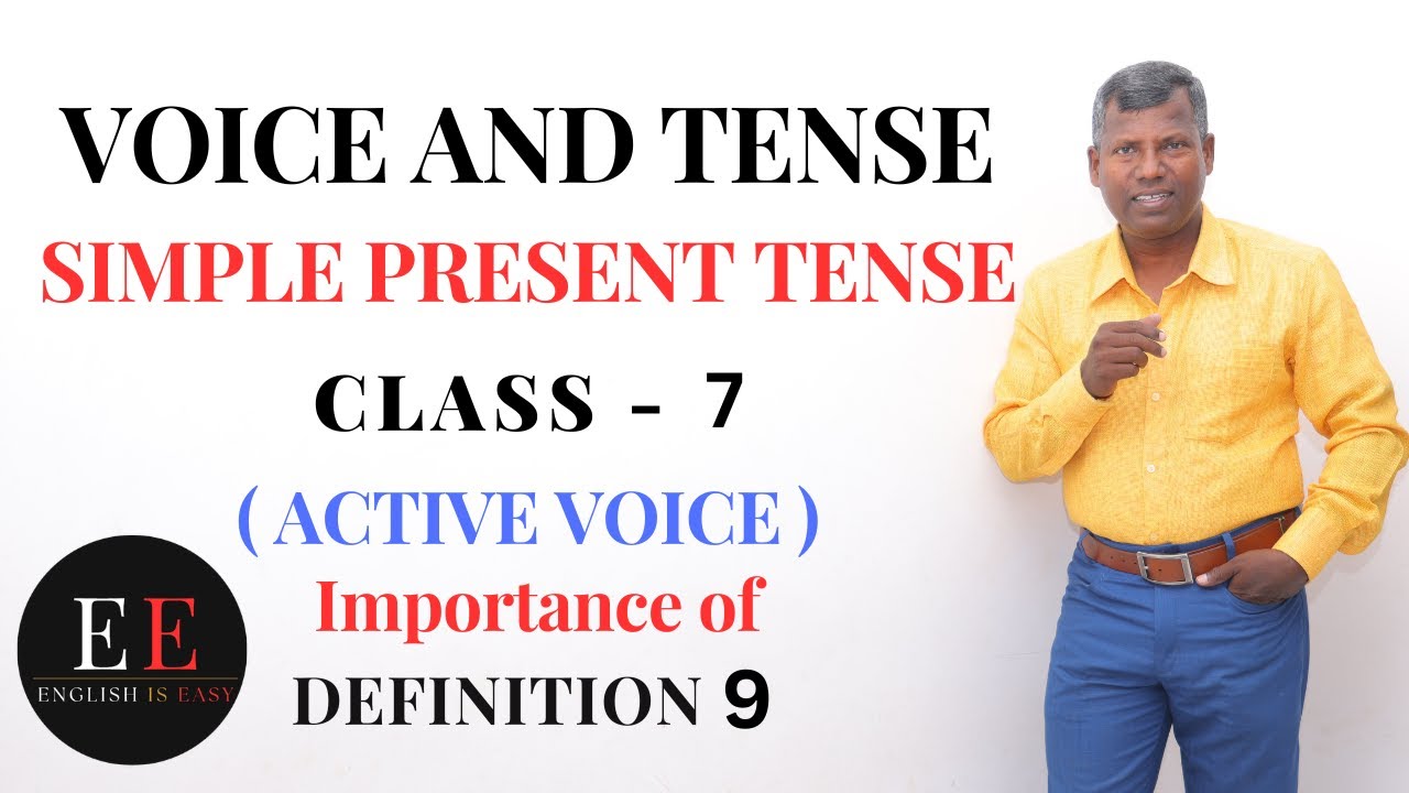 SIMPLE PRESENT TENSE - CLASS 7 @ENGLISHISEASY1975 - YouTube