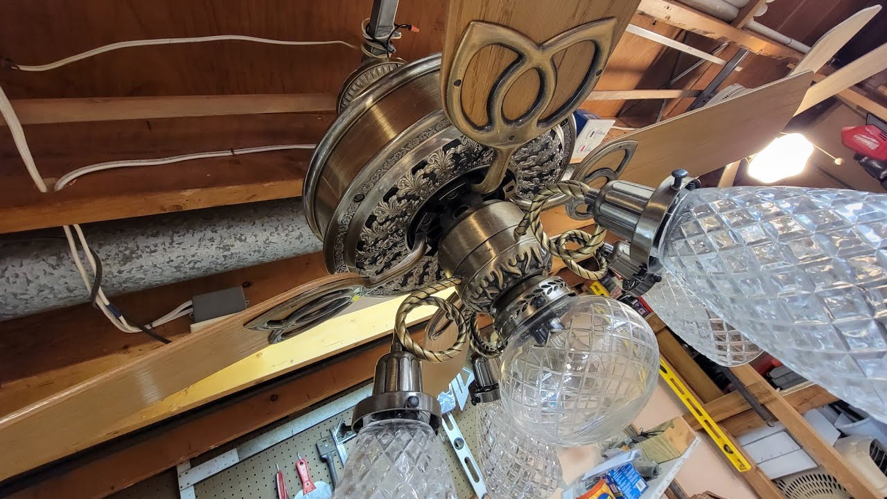 Casablanca Victorian Ceiling Fan - YouTube