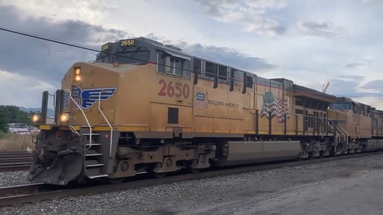UP Intermodal - Salt Lake City, UT 8/22 - YouTube