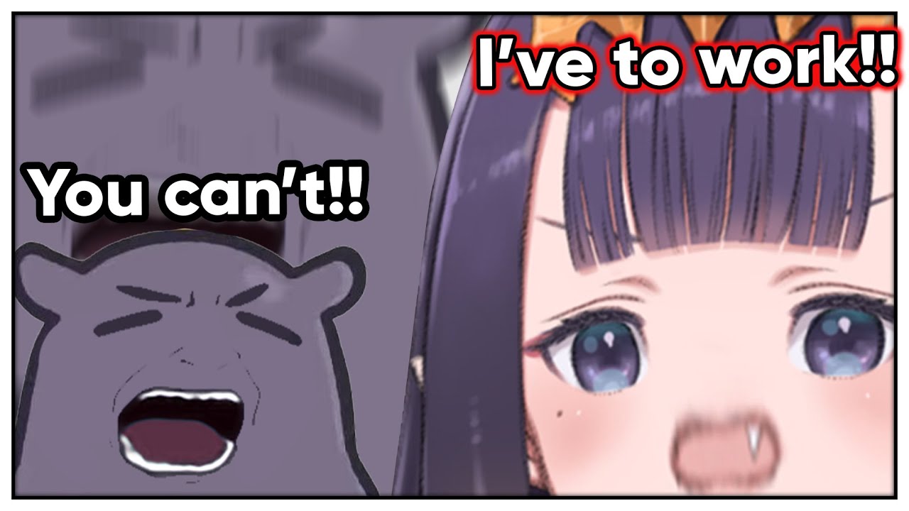 Ina experiencing work withdrawal during her vacation - YouTube