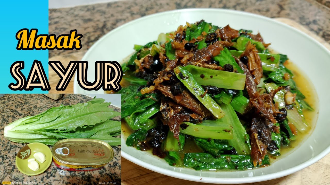 Tumis Sayur Yao Mak Choi & Tau si Leng Yui ⁉️ Menu Harian Ala Hongkong ...