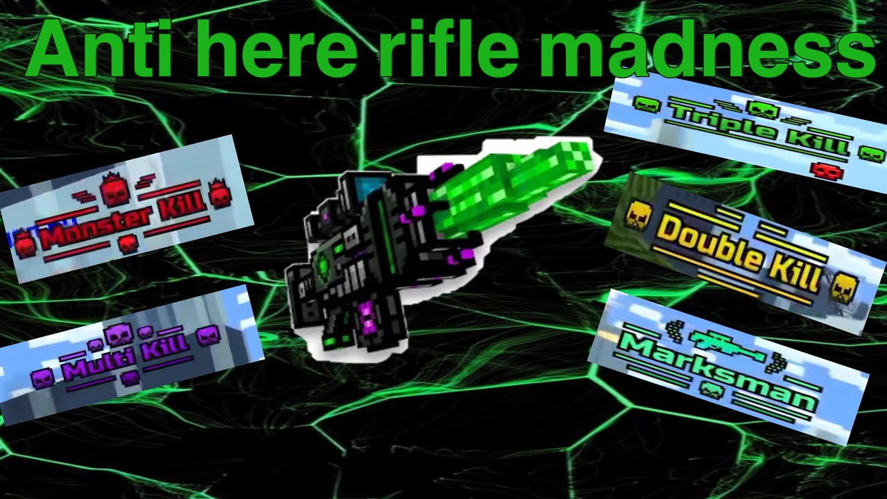 Anti Hero Rifle Madness (Pixel Gun 3d) - YouTube