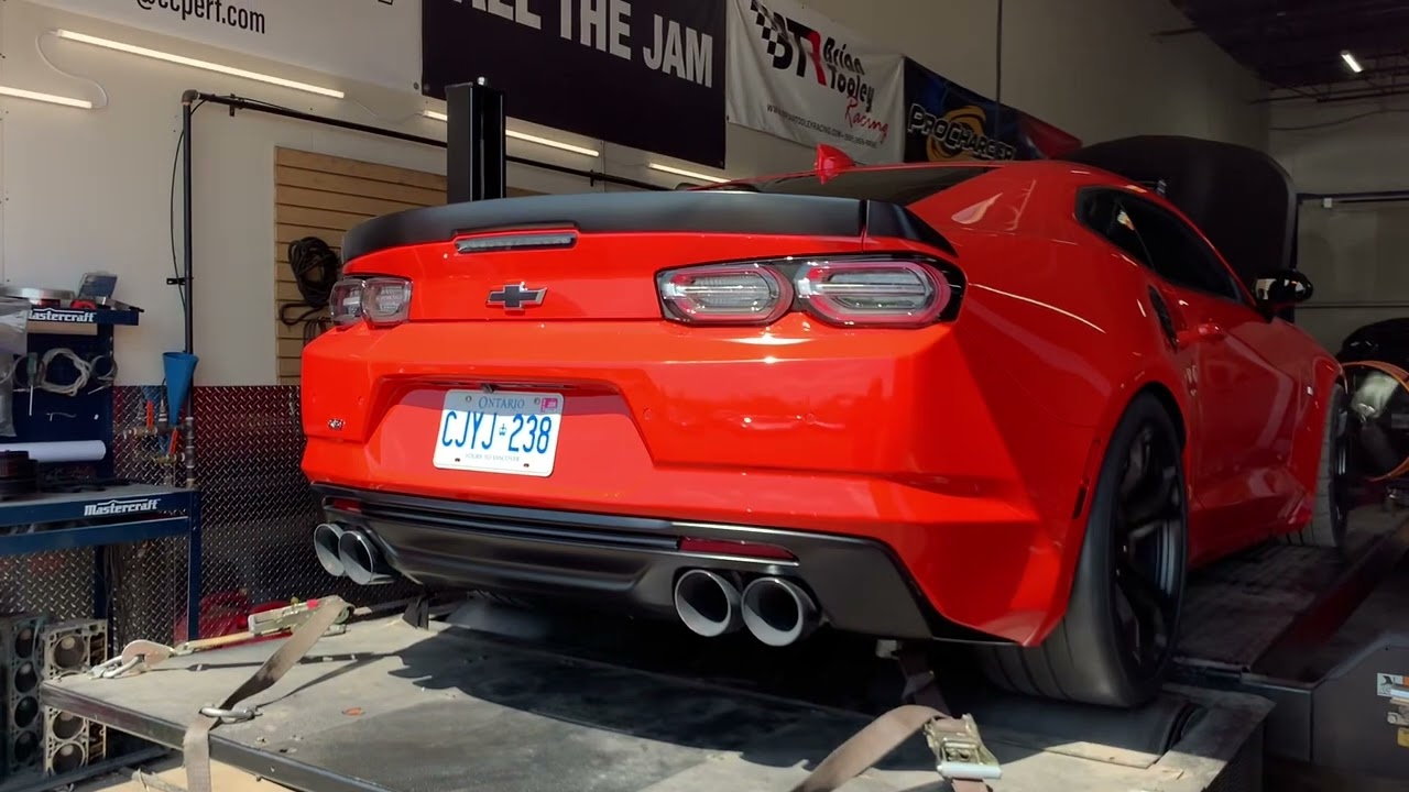 Procharged LT Camaro, simple bolt on big power! - YouTube