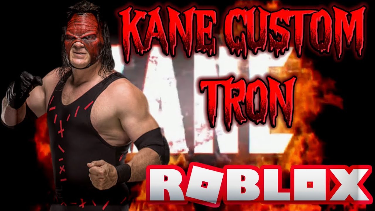 ROBLOX WWE 2K22: Kane Custom Tron Codes - YouTube
