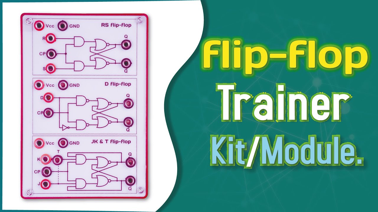 Flip-Flop Digital Trainer Module-Kit. | ZerOneTech - YouTube