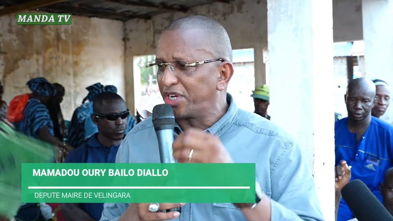 Discour de Mamadou Oury Bailo Diallo députe maire de Vélingara - YouTube