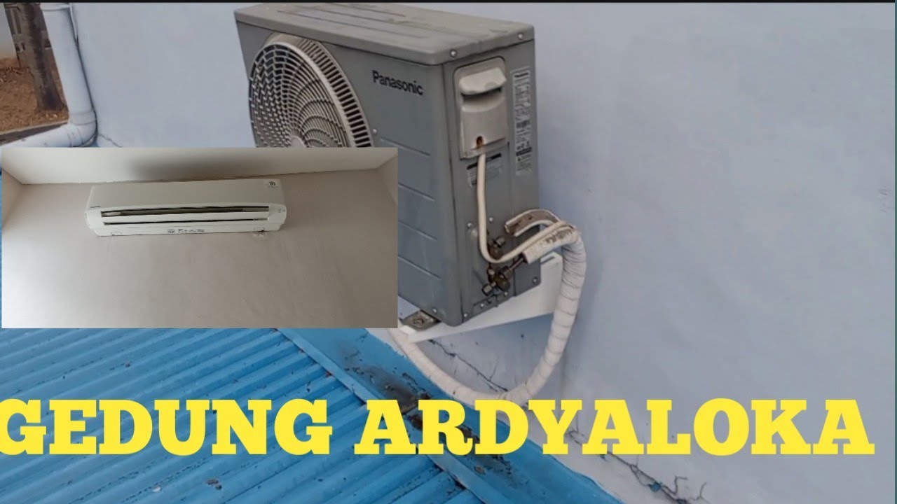 CARA SEDERHANA service ac panasonic 2 pk - YouTube
