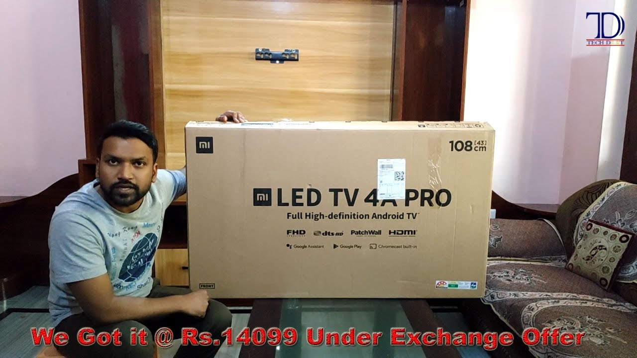 MI 4A Pro LED Smart Android TV 43 inches/108 cm Full HD 1080p - YouTube
