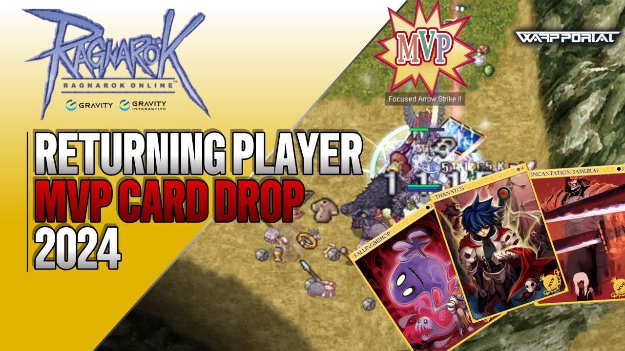 FINALLY! How I Got my FIRST MVP Card in Ragnarok Online - YouTube