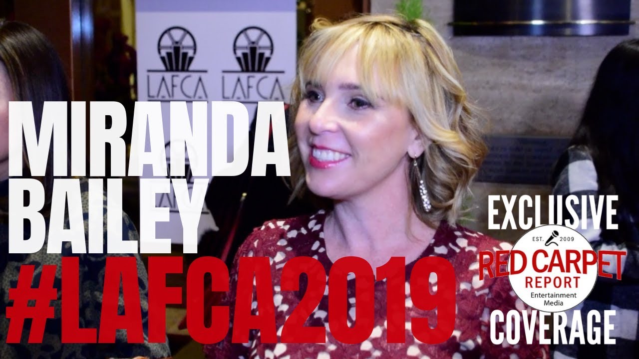 Miranda Bailey interviewed at the 44th Los Angeles Film Critics ...