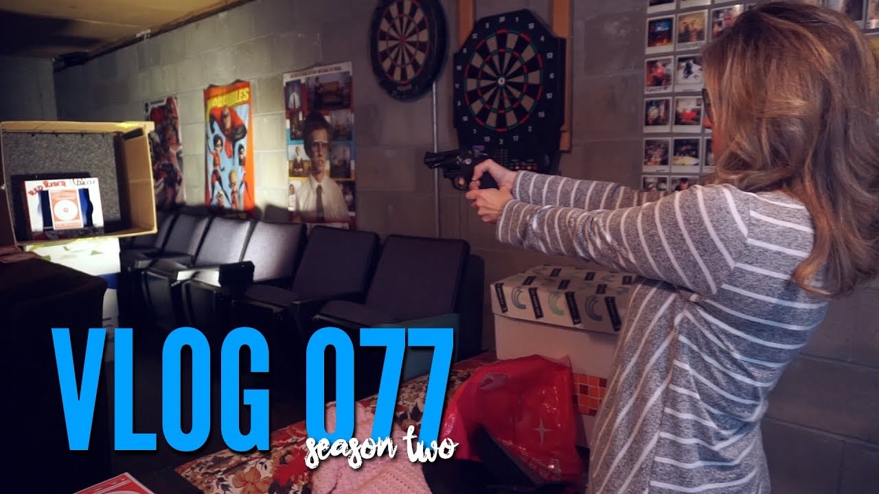 DIY air gun firing range in my basement! | Vlog.077 - YouTube