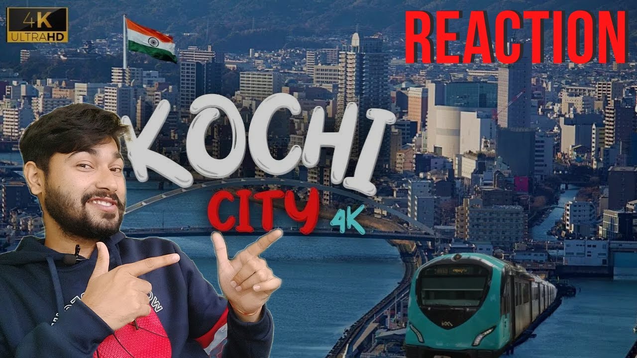 NORTH INDIAN Reaction KOCHI CITY 4K CINEMATIC VIDEO 2021 I kerala kochi ...
