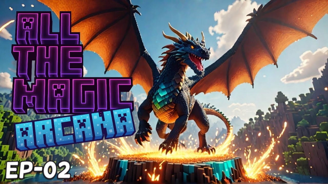 All The Magic Arcana | Minecraft 1.21.1 Modpack Playthrough EP02 - YouTube