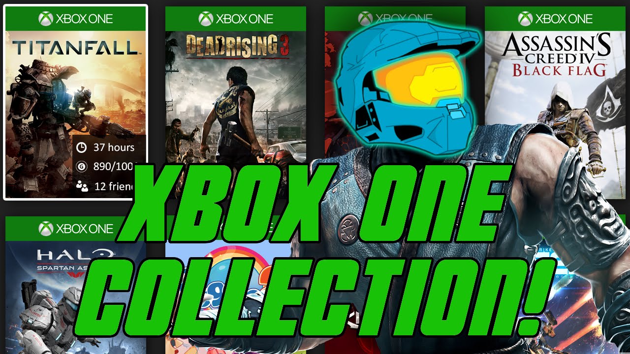 My UPDATED Xbox One Game Collection Video! - YouTube