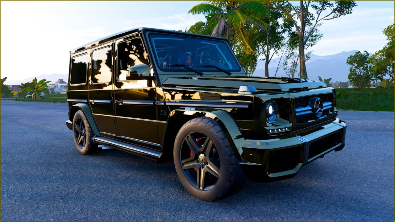 Mercedes-Benz G-class AMG 600 Aggressive driving in mountainous terrain ...