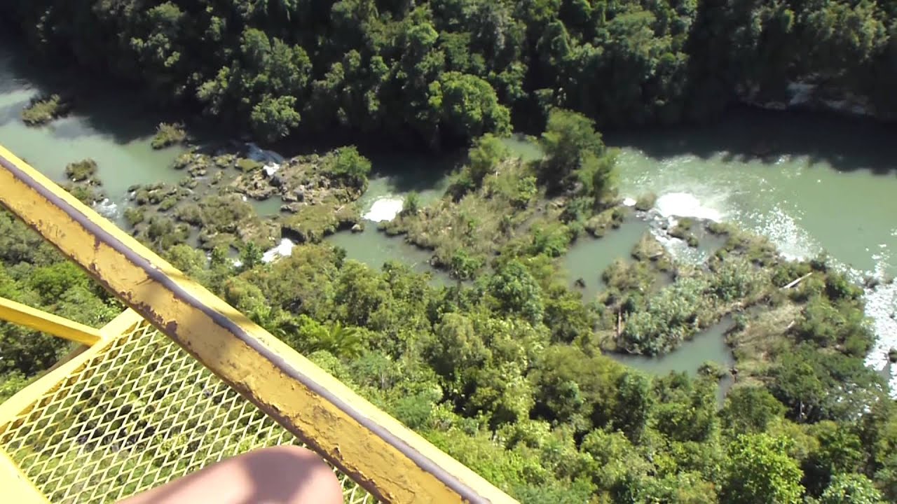 Cable car above Loboc River valley, Bohol, Philippines (2) - YouTube