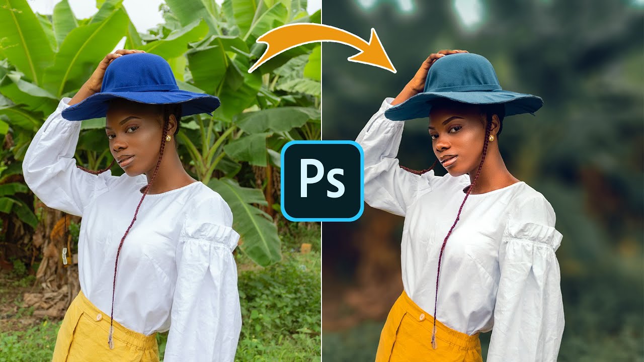 Black Portrait Edit in a Best Way - Photoshop Tutorial - YouTube