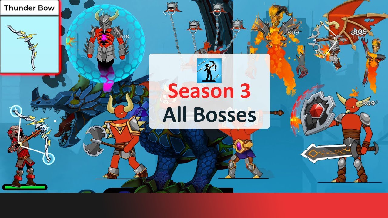 The Archers 2 Season 3 All Bosses - YouTube