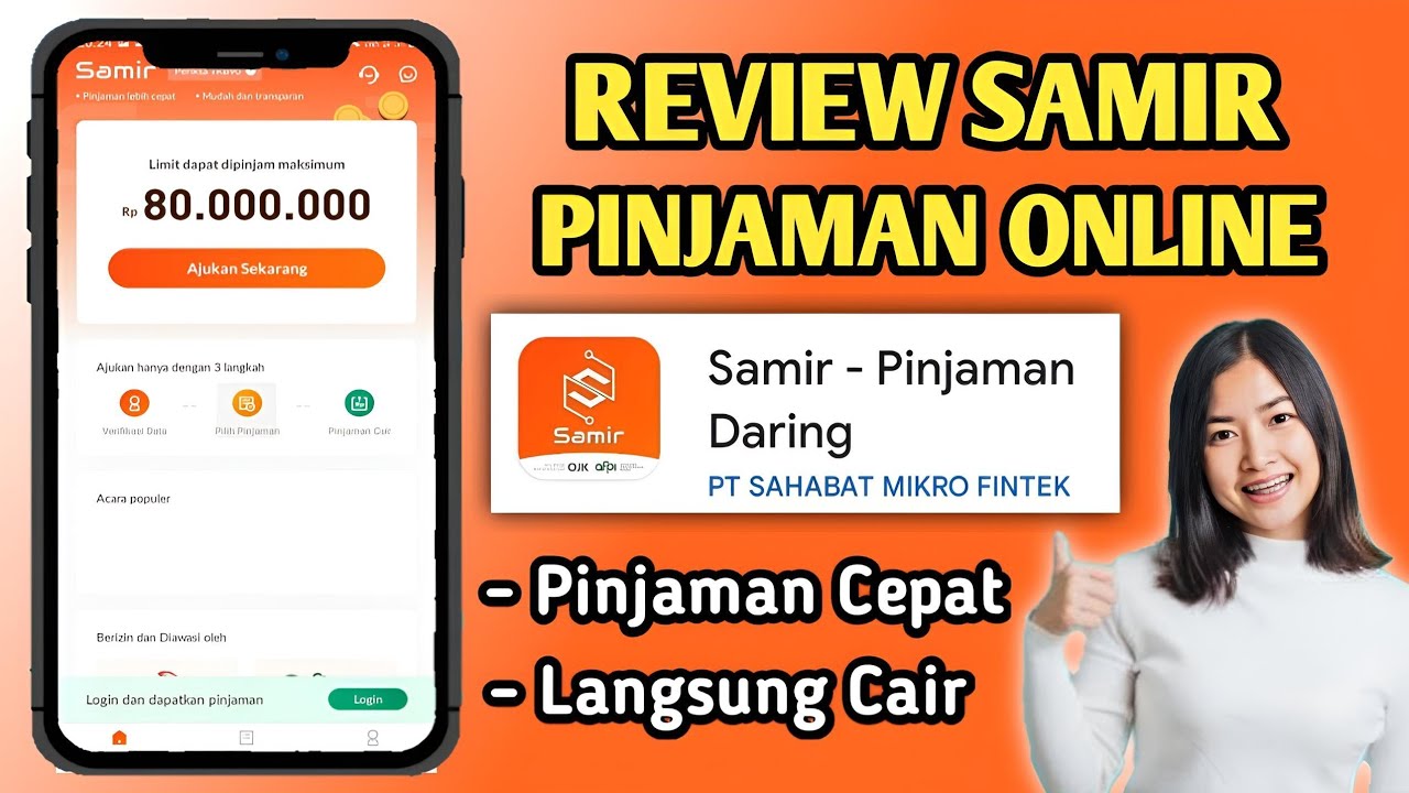 Review Samir Pinjol - Cara Pinjam Uang Di Samir Pinjaman Online - YouTube