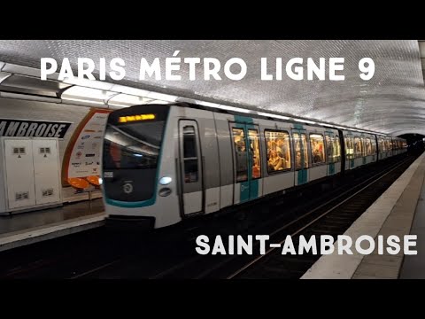Paris Métro Ligne 9 | RATP Metro Line 9 |Heart Of Paris :Metro Line 9 ...