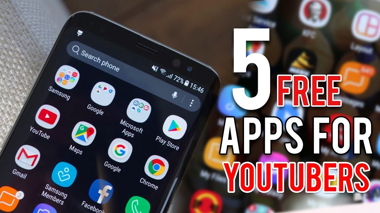 5 Free Apps for Every Youtuber | Must Have Apps for Youtubers - YouTube
