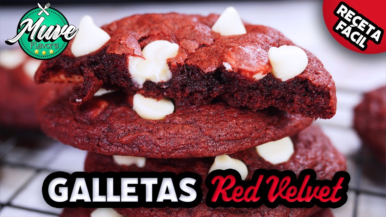 LA RECETA DE GALLETAS RED VELVET MÁS FÁCIL QUE ENCONTRARÁS | Muve ...