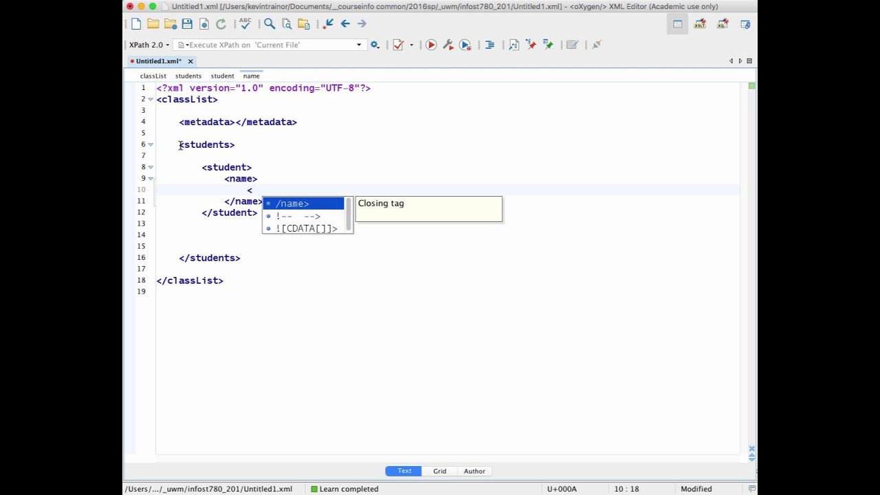 Tutorial: Designing & Authoring an XML Data Interchange Document - YouTube
