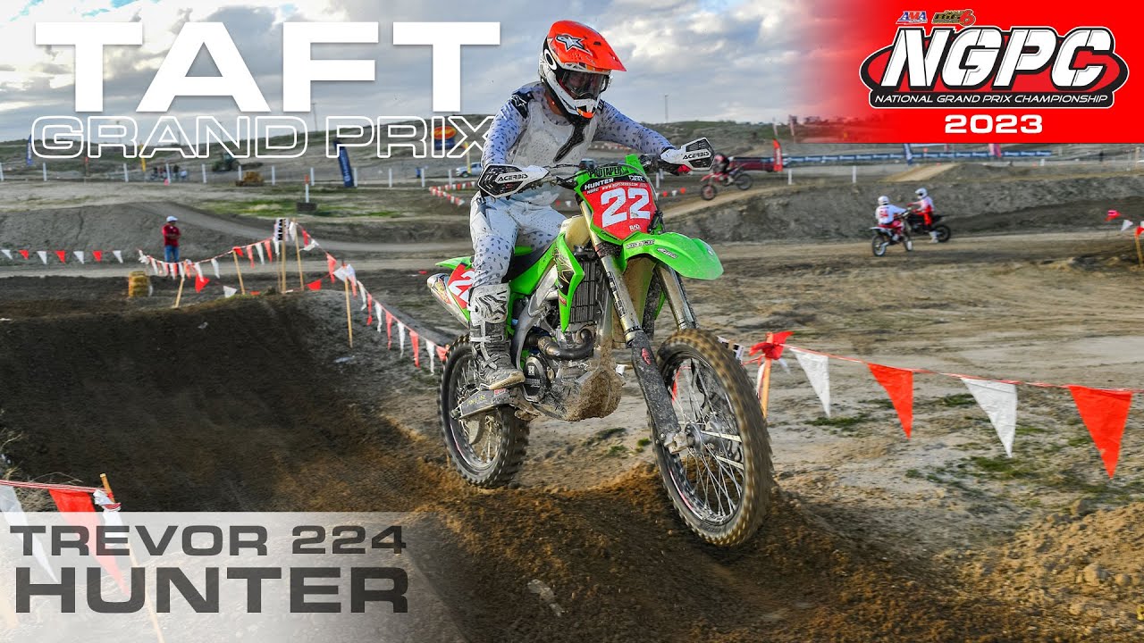 2023 NGPC RD. 2 Taft GP 450 Pro // 2023 KX450X // Trevor Hunter 224 ...