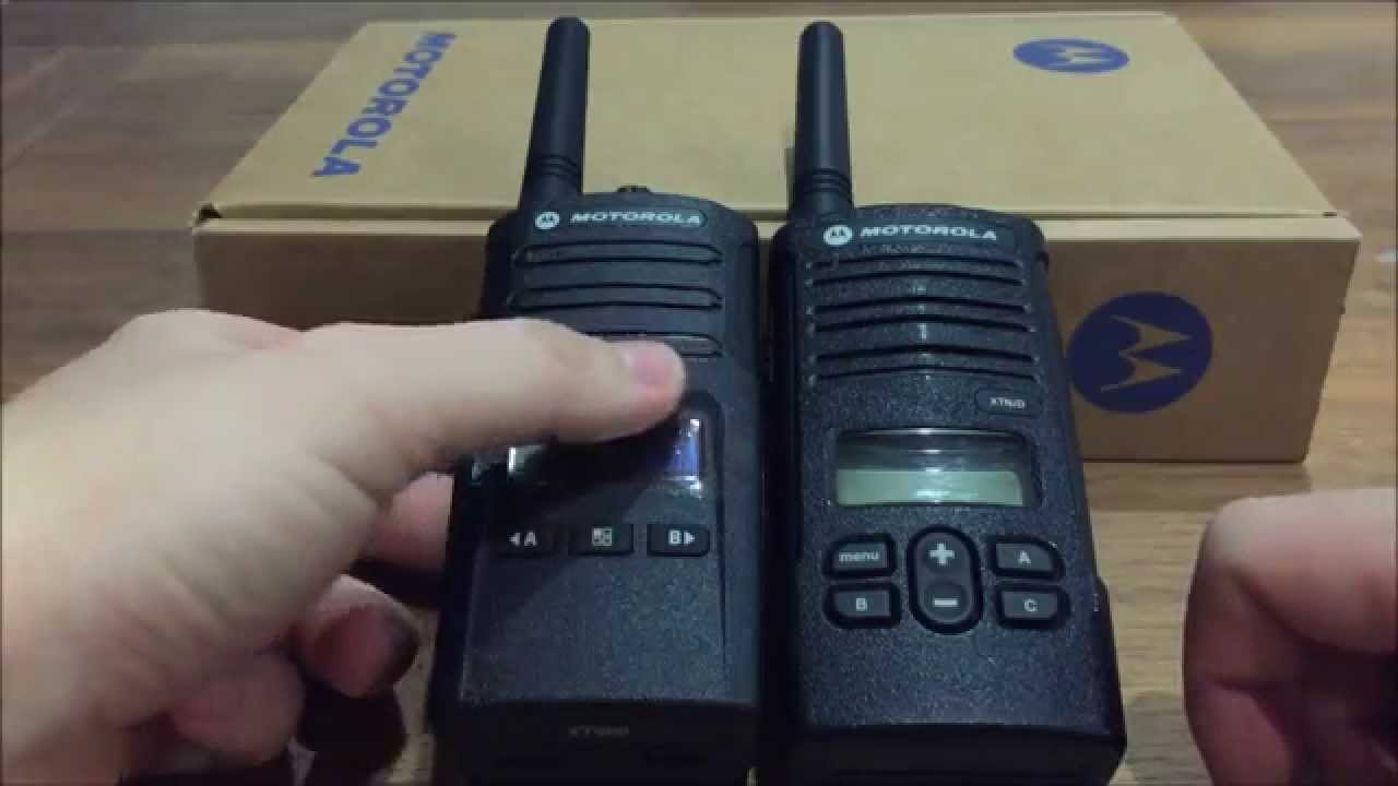 Out with the old, in with the new. Motorola PMR446 Radios XT460 & XTNiD ...