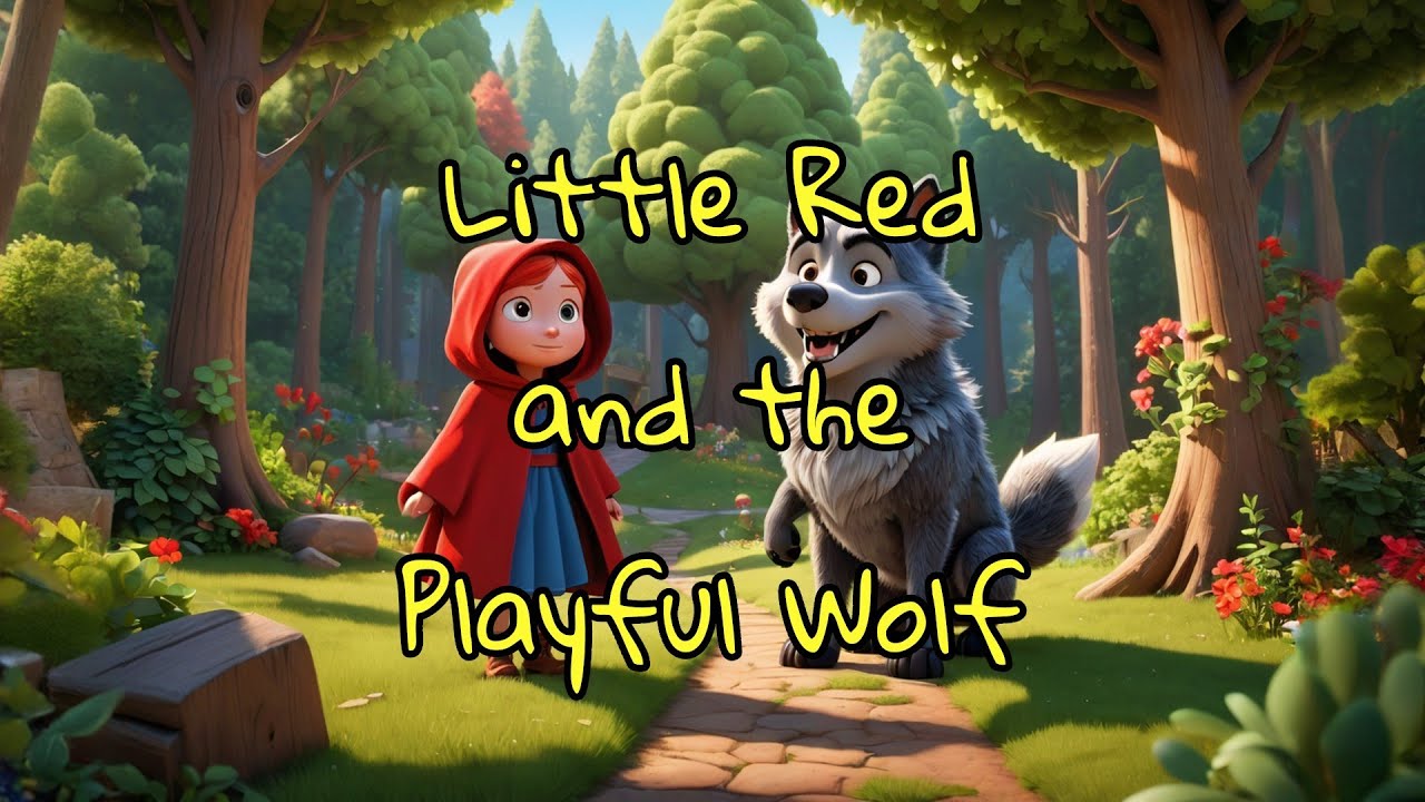 Little Red and the Playful Wolf. #storytime - YouTube