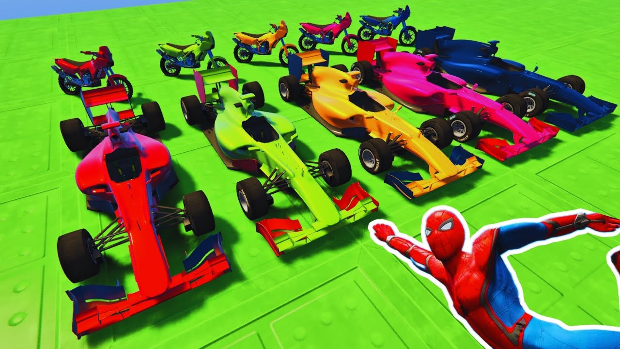 EPIC RAMP TRICKS WITH SUPER CARS AND SPIDER-MAN! 🕷️🎢 | GTA V - YouTube