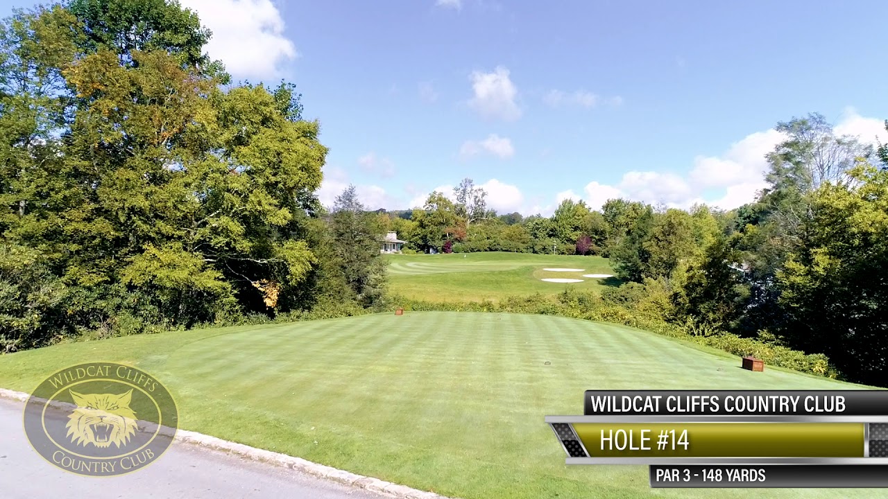 Wildcat Cliffs Country Club - Hole 14 - YouTube