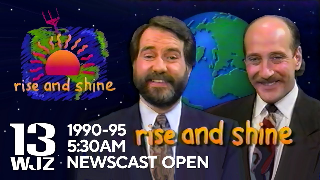 WJZ-TV Baltimore | Eyewitness News Rise and Shine Newscast Open | 1990 ...