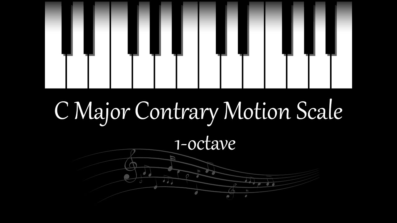 C Major Contrary Motion - 1-octave (ABRSM Grade 1 Scales) - YouTube