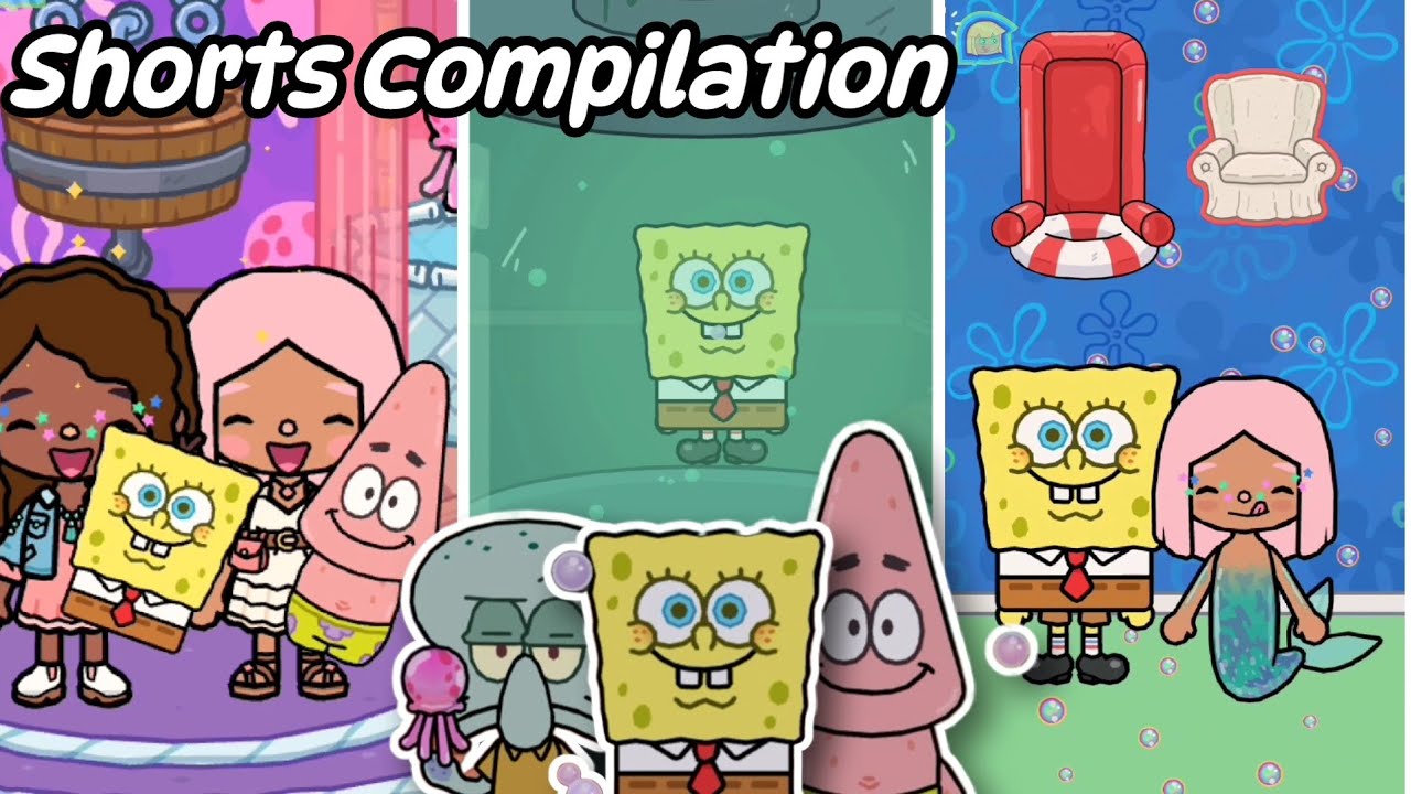 Toca Life World x SpongeBob Shorts Compilation | Everyone's Toy Club ...