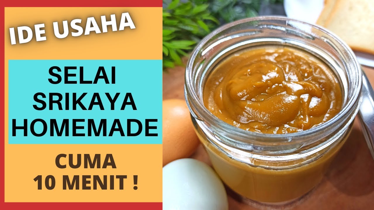 RESEP SELAI SRIKAYA EKONOMIS. CUMA 10 MENIT! - YouTube