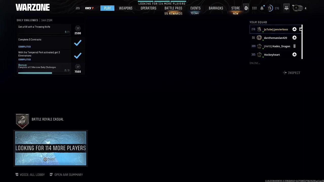 LIVE - NUMBER 1 MELEE PLAYER IN WARZONE? NO GUNS CHALLENGE - YouTube